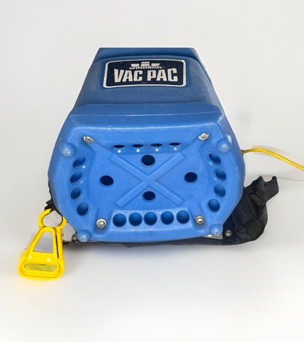 Windsor VAC PAC 50535 HEPA Backpack 6 Qt. Canister Vacuum With Hose ...