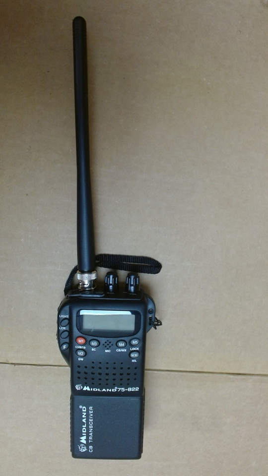 Midland Portable CB Radio 2 in 1 Plug and Play Model 75-822 | eBay