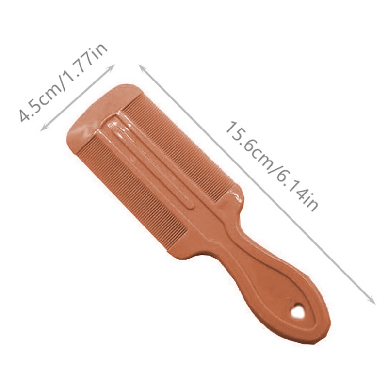 Plastic Handle Double Sided Head Lice Comb Hair Combs Lice Flea Nit ...