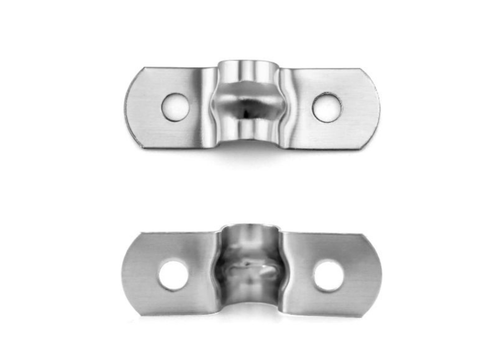 Copper Saddle Pipe Clips 15mm 22mm | Packs of 10 Pipe Fixing Brackets ...