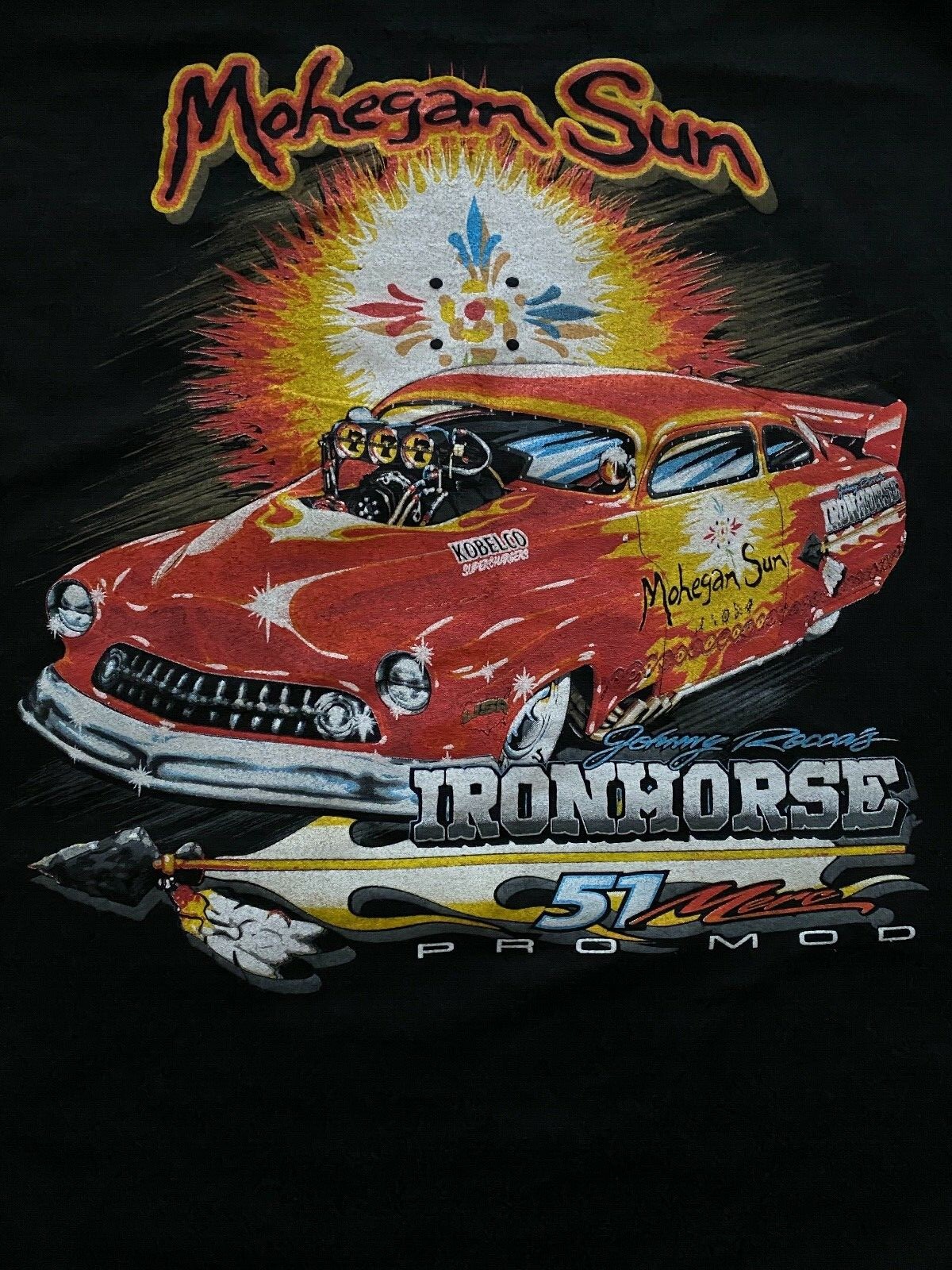 JOHNNY ROCCA IRON HORSE PRO MOD NHRA Short Sleeve Custom T-shirt | eBay