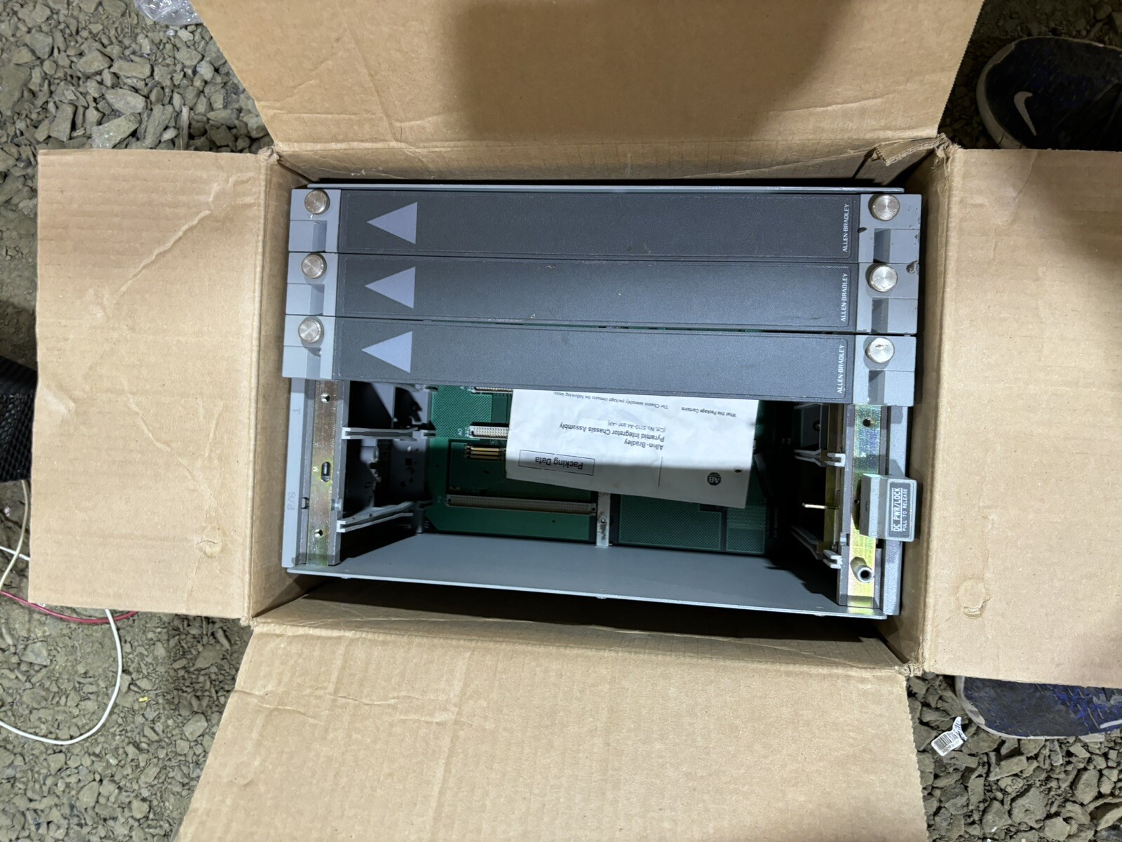 Allen Bradley 5110-A4 Four Slot PLC Backplane | eBay