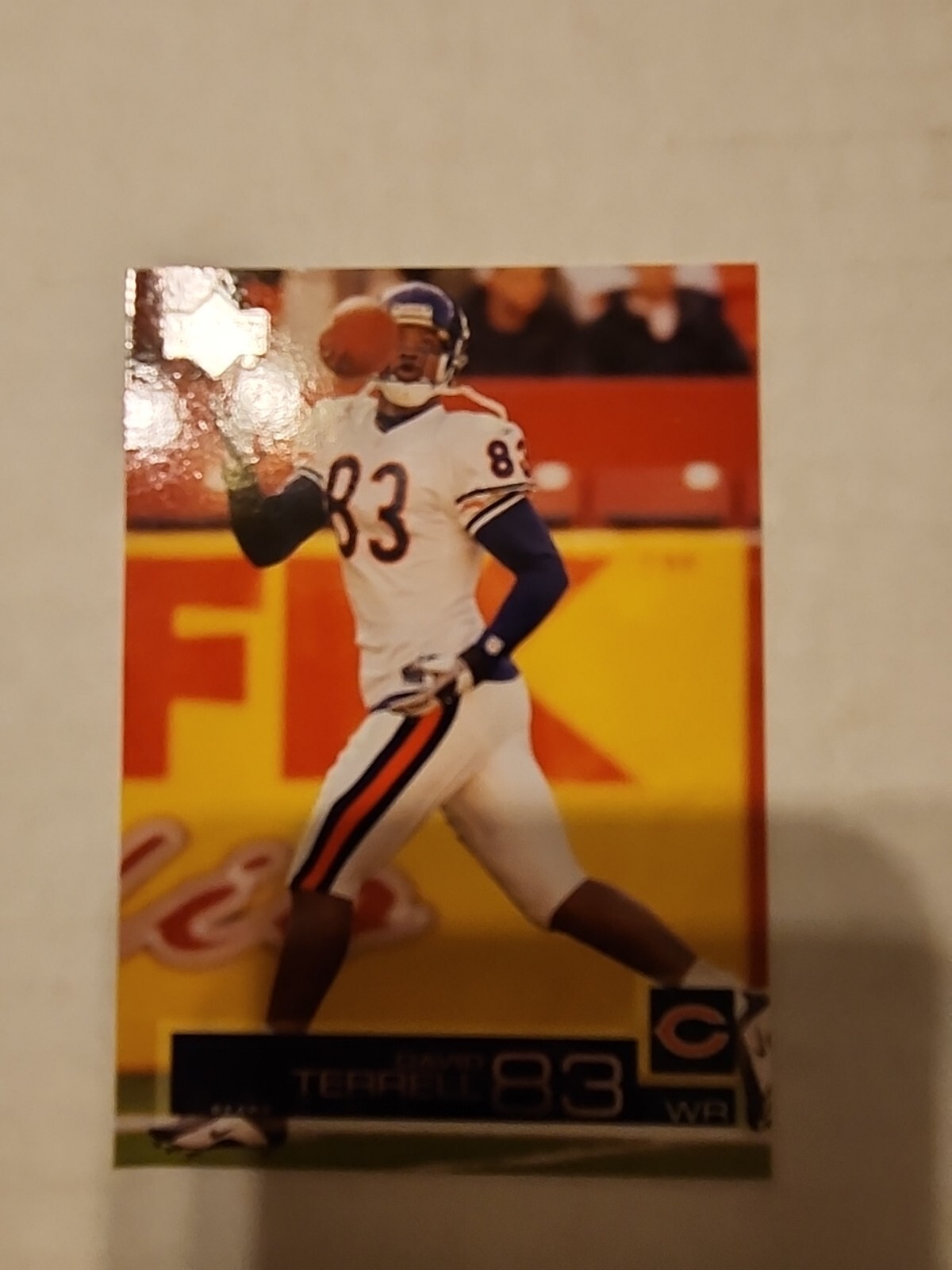 2002 Upper Deck Football Card #33 David Terrell | eBay