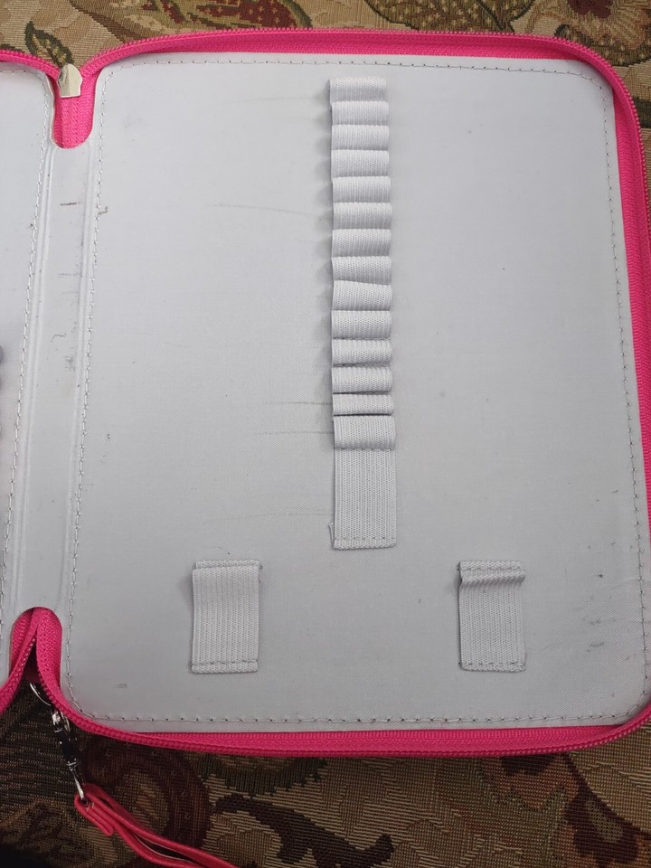 Coloring Books (Lot of 9) & a Set Of Fine Colored Pencils In Hot Pink ...