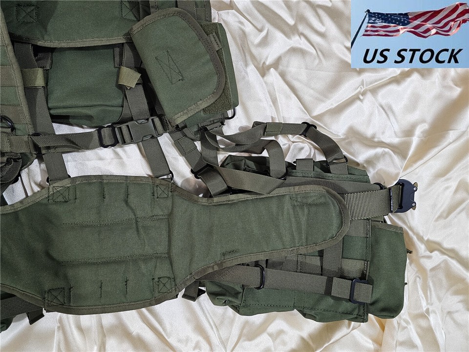 Russian SMERSH M1 Tactical Chest Rig Molle Set AT Green Set For 7.62 | eBay