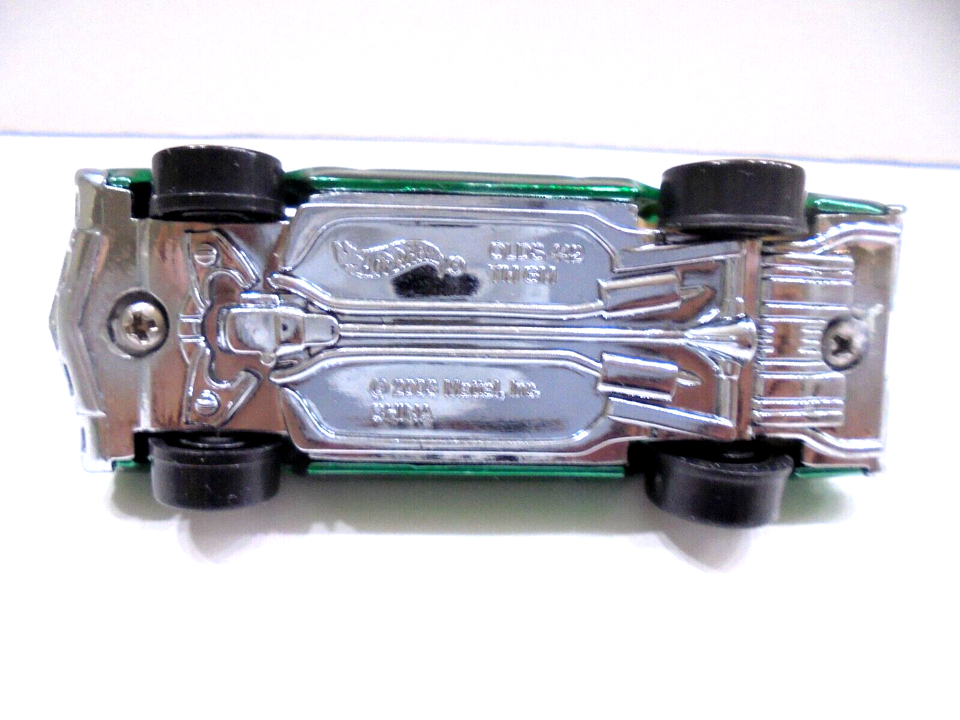 Hot Wheels Olds 442 Redline Spectraflame GREEN Open-Hood CUSTOM REPLICA ...