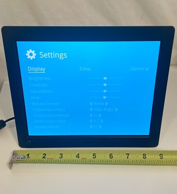 NIX PLAY X10G 10 inch Digital Picture Frame Photo & HD Video 720p No ...