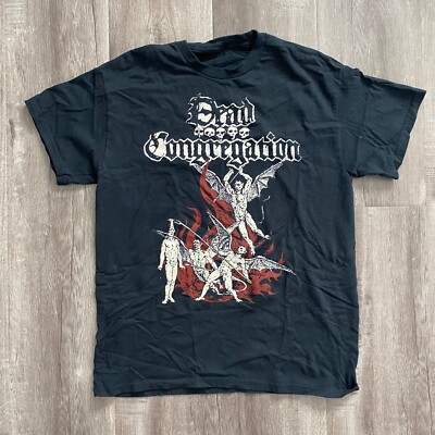 DEAD CONGREGATION (DEATH METAL) 2023 tour band t-shirt size MEDIUM ...