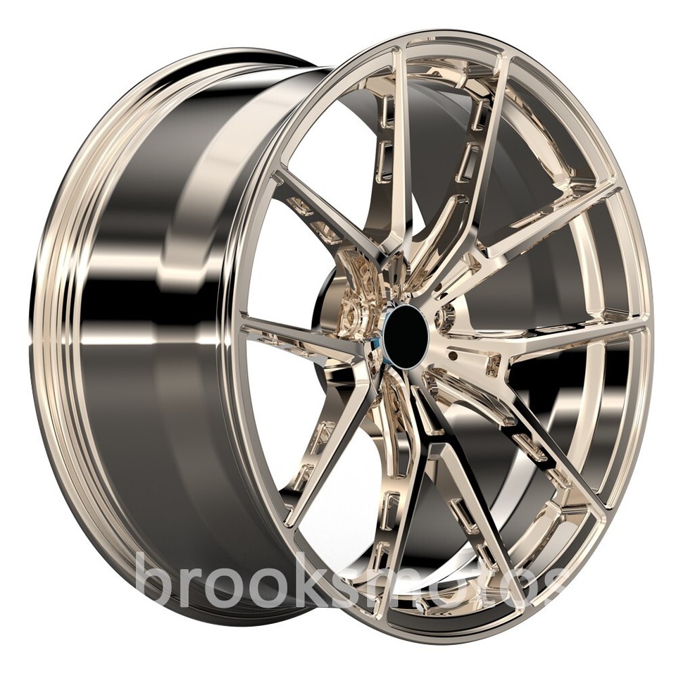 19" FORGED FROZEN GOLD WHEELS RIMS FITS 2015-2021 BMW F87 M2 CS 19X9 ...