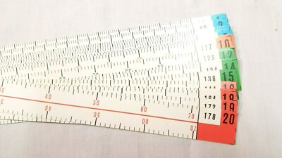 BROTHER KNITTING MACHINE KL116 KNITLEADER STITCH MEASURE SCALES GAUGES ...