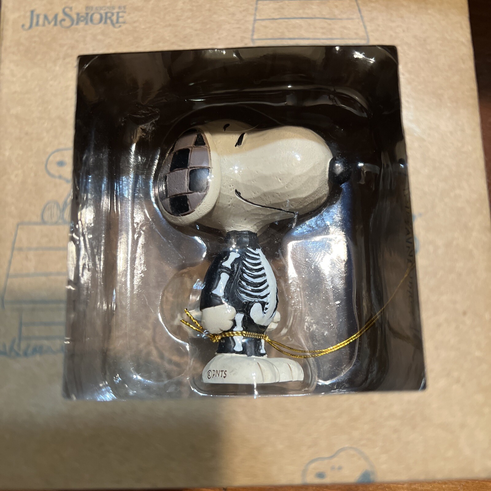 Jim Shore Peanuts SNOOPY SKELETON MINI FIGURINE 6010320 BRAND NEW 2022 ...