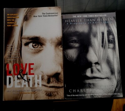 2 Kurt Cobain Books- Heavier Than Heaven/ Love & Death 9780786884025| eBay