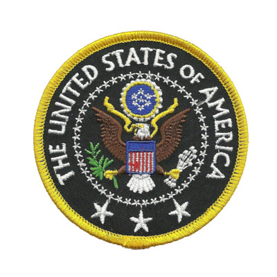 Presidential Seal Patch USA Federal Government Badge Circle 3" Iron On ...
