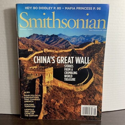 Smithsonian Magazine China’s Great Wall Aug 08 Stories Crumbling World ...