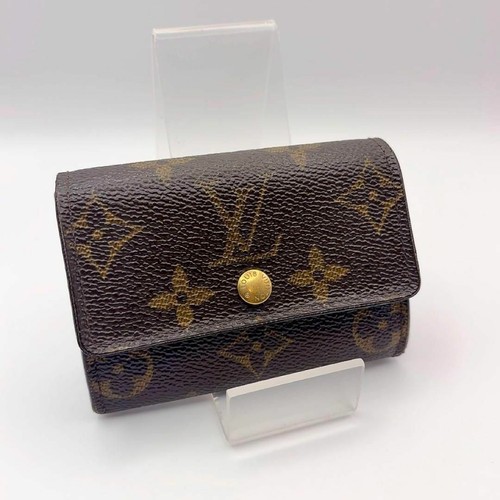 Louis Vuitton Wallet Coin Case Card Case Porte Monet Plastic M61930 | eBay