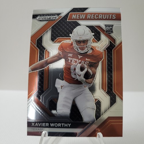 Xavier Worthy 2024 Panini Prizm Draft Picks - New Recruits #NR-XWY (RC ...