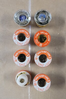 S Type 20 AMP Screw-In Plug Fuses Eagle Brand | eBay