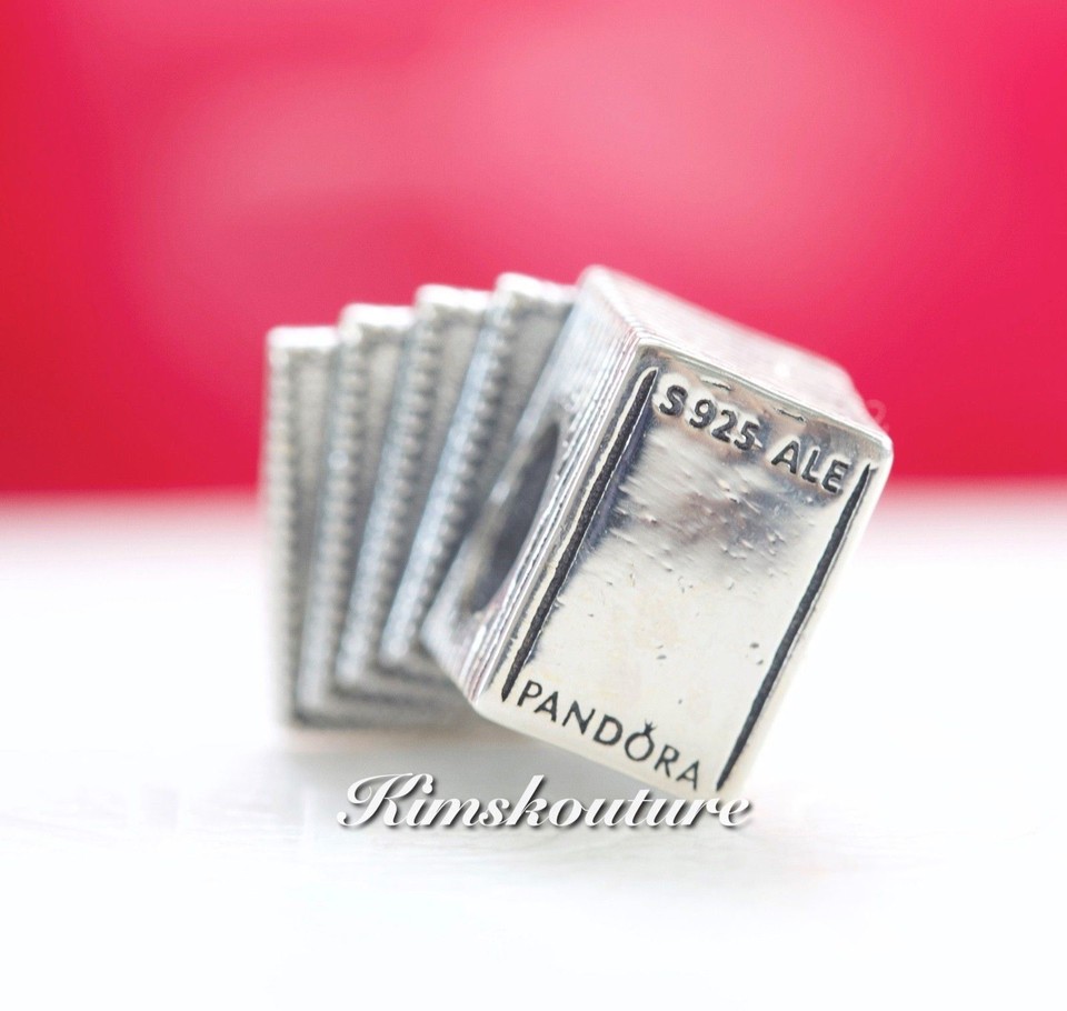 Authentic Sterling Silver Playing Cards Charm, Red & Black Enamel ...