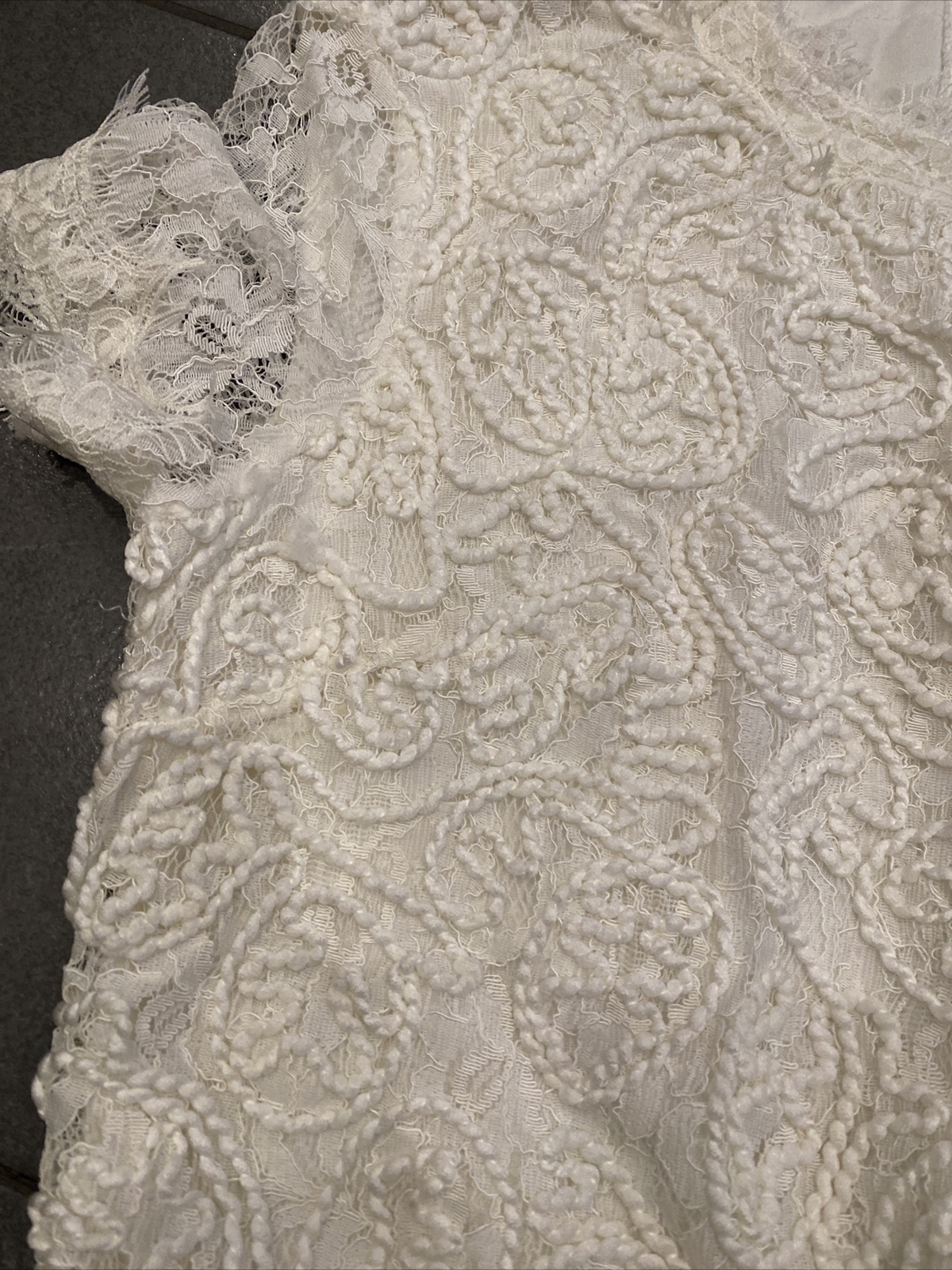 Zara Kleid Weiß Spitze S Neu mit Etikett extravagant | eBay.de