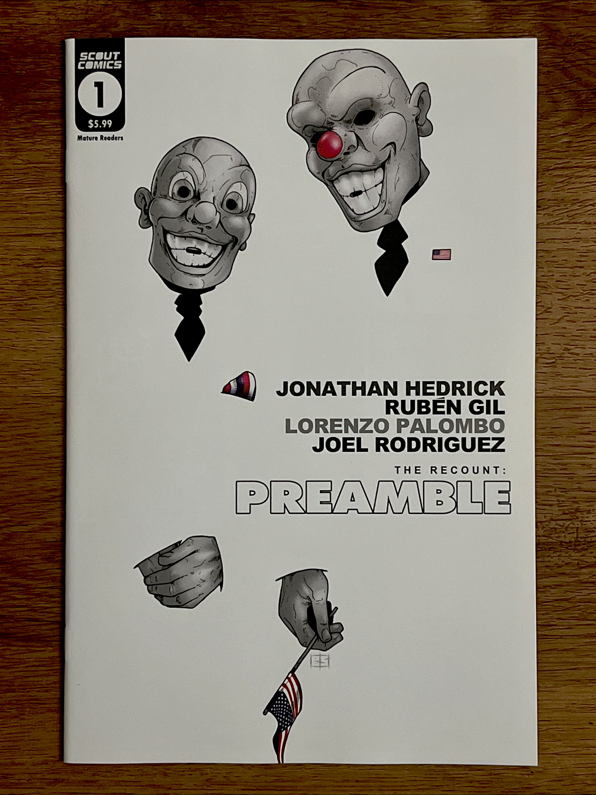 The Recount: Preamble (Scout - 2022) Cvr B 1:10 Inc Belly Homage ...