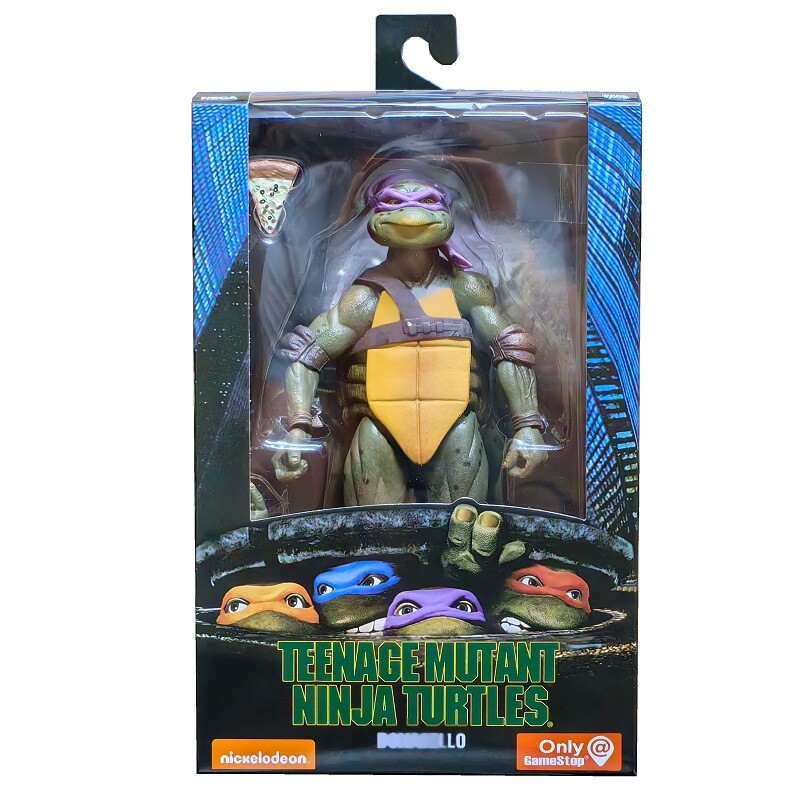 Gamestop Exclusive Neca Teenage Mutant Ninja Turtles 1990 Movie Figures