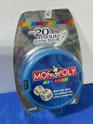 Parker Brothers 2007 Monopoly Express Game New in Package 20 Minute ...