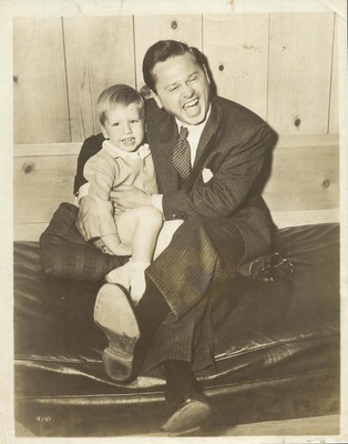 MICKEY ROONEY & SON "Words and Music" Original At Stage CANDID Photo ...