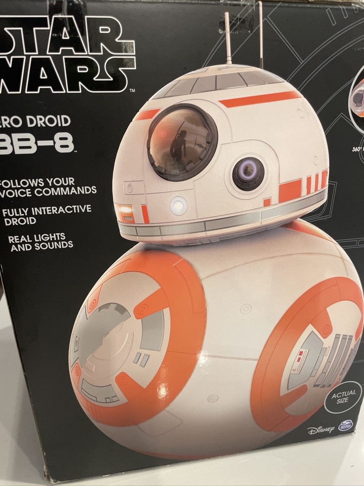 Star Wars Hero Droid BB-8 Fully Interactive Remote Control Movie Real ...