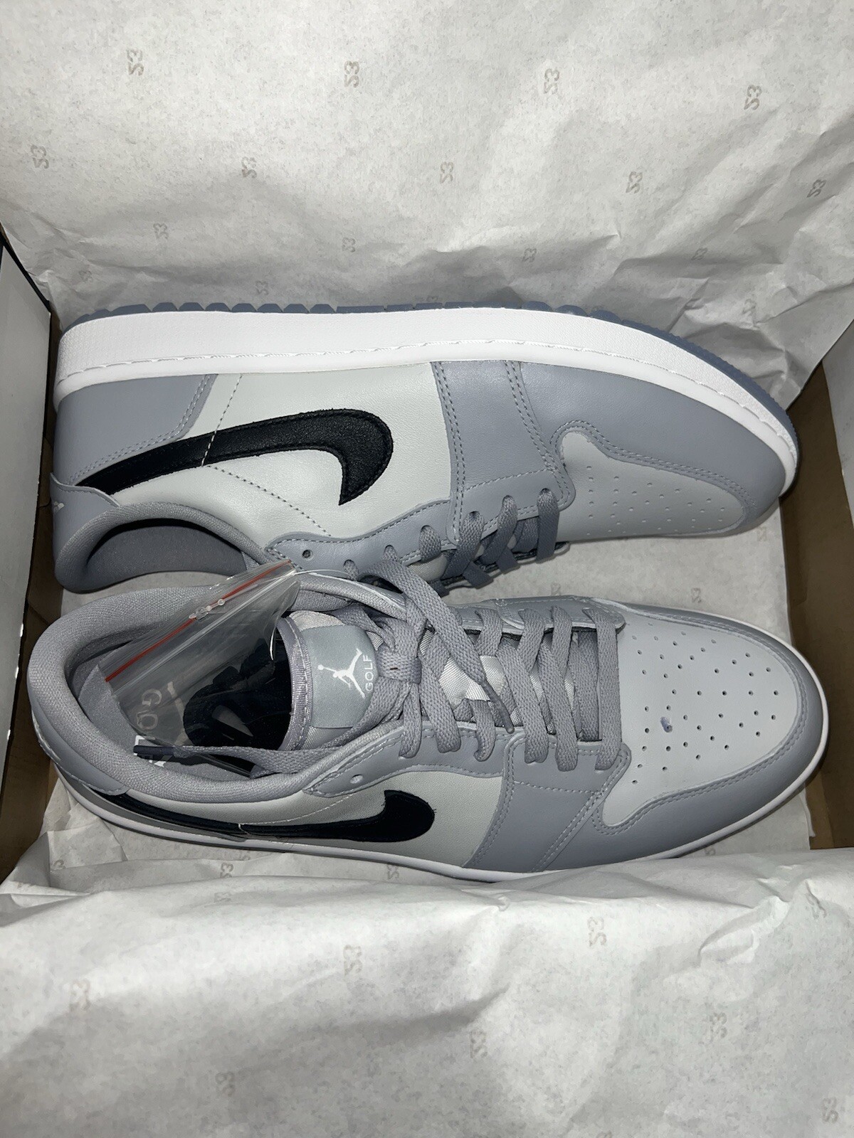 Jordan 1 Low Golf "Wolf Grey" Mens Size 11.5 - DD9315-002 [read ...