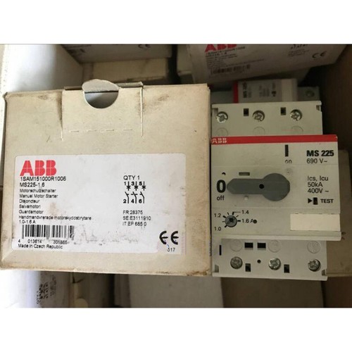 One new Abb MS225-1.6 1.0-1.6A Circuit Breaker DHL SHIPPING | eBay
