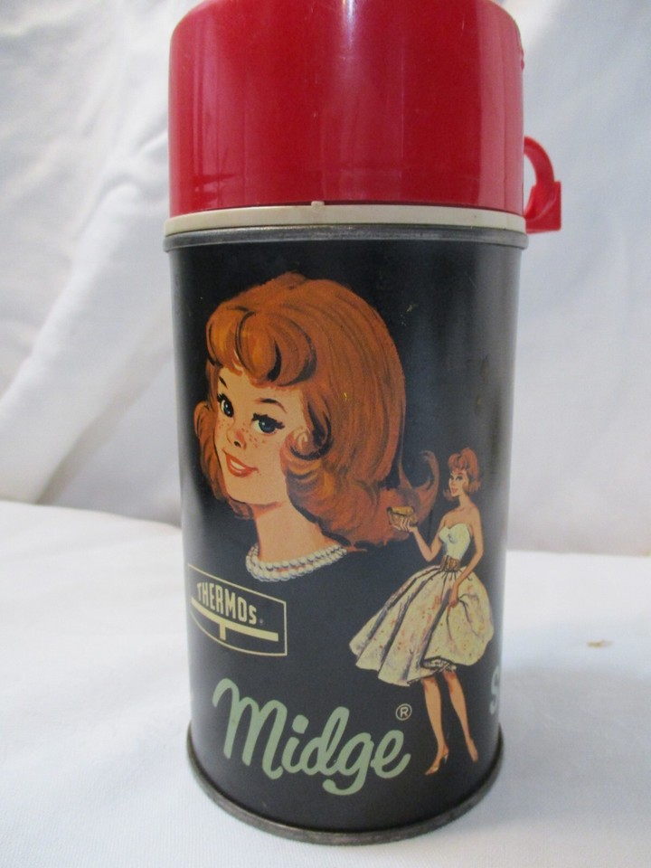 Vintage Barbie Thermos 1965 Midge Skipper | eBay