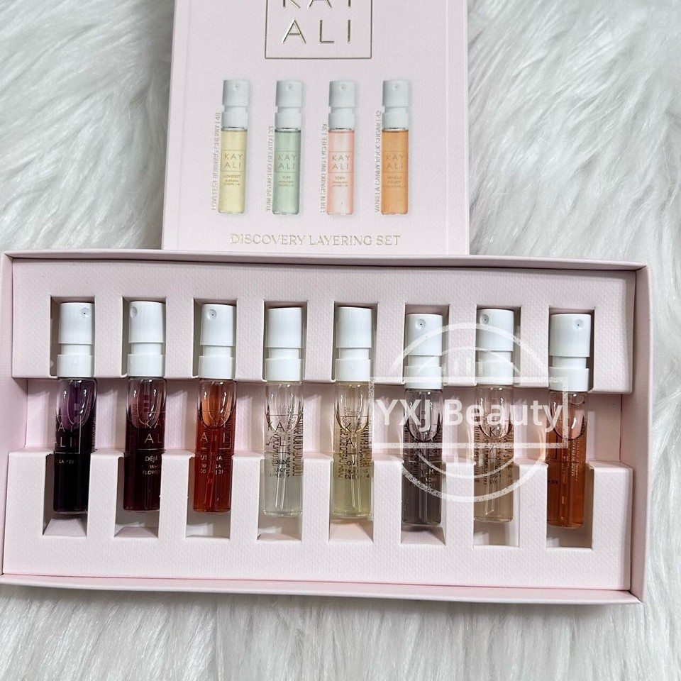 New KAYALI Discovery Perfume Layering Set Sample Spray 8X1.5 ml/0.05 oz ...