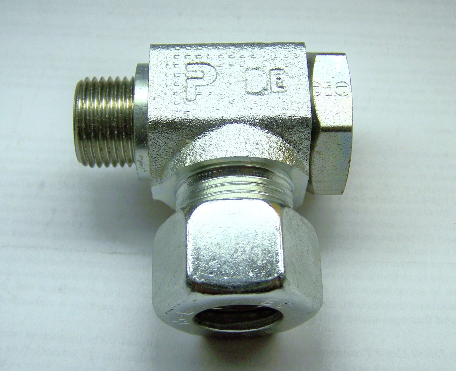 PARKER WH15LMCF NEW 90* BANJO ELBOW 15 MM OD L TUBE EO 24* BITE X M18X1 ...