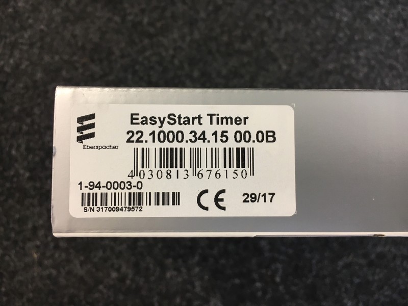 Eberspächer 221000341500 EasyStart Timer Schaltuhr Vorwahluhr für ...