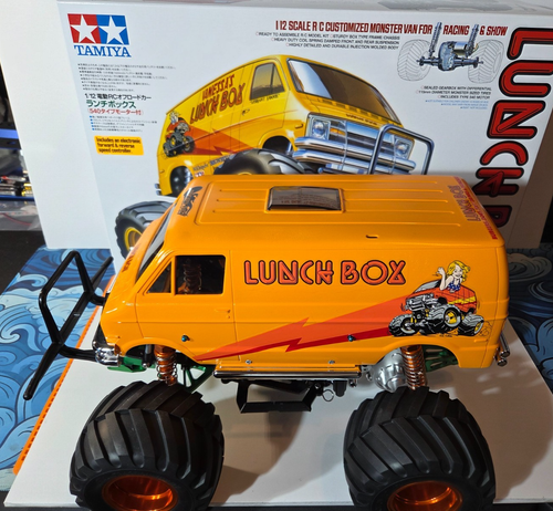Brand New Tamiya LUNCH BOX assembled GENUINE GPM Aluminum Mod w/servo ...