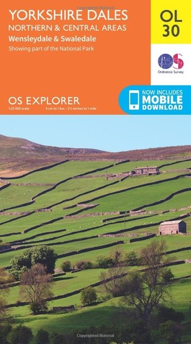 Exp/ol 30 Yorkshire Dales North & Cent by Ordnance Survey | Sheet Map ...