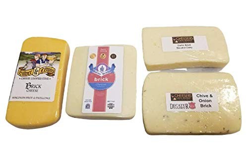 Wisconsin Brick Cheese Sampler (2lbs) | eBay