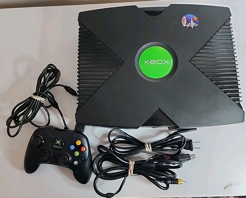 Original Microsoft Xbox Console OG w/ Controller Works! | eBay