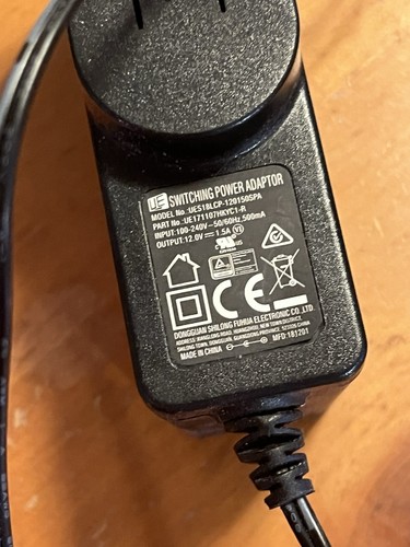 UE Switching Power Adaptor Model UES18LCP-120150SPA 12V 1.5A | eBay