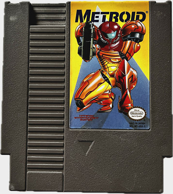 Metroid NES [Yellow Label] (Nintendo, 1986) | eBay