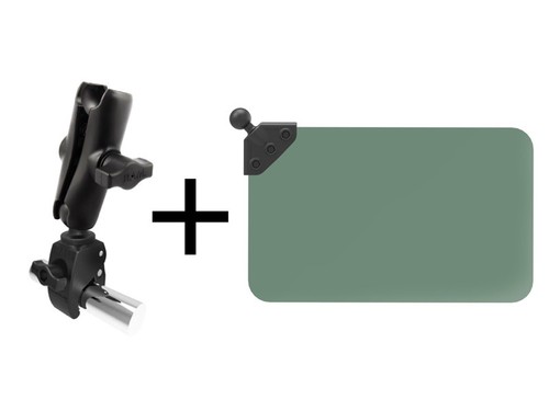 RAM Tough-Claw Universal Sun Visor, 50% Green Tint, for Aircraft, Boats ...