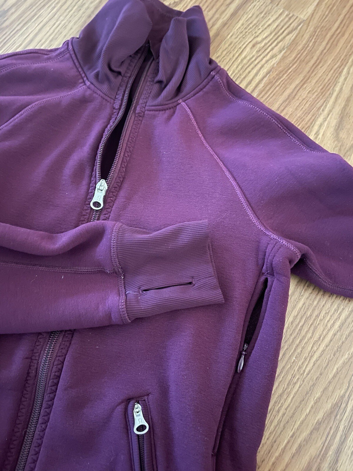 LULULEMON Plum Purple KEEP IT COZY JACKET POLARTECH F… - Gem