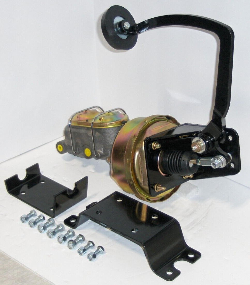 Street Rod Under Floor Frame Mount Power Disc Disc Brake Booster Pedal ...