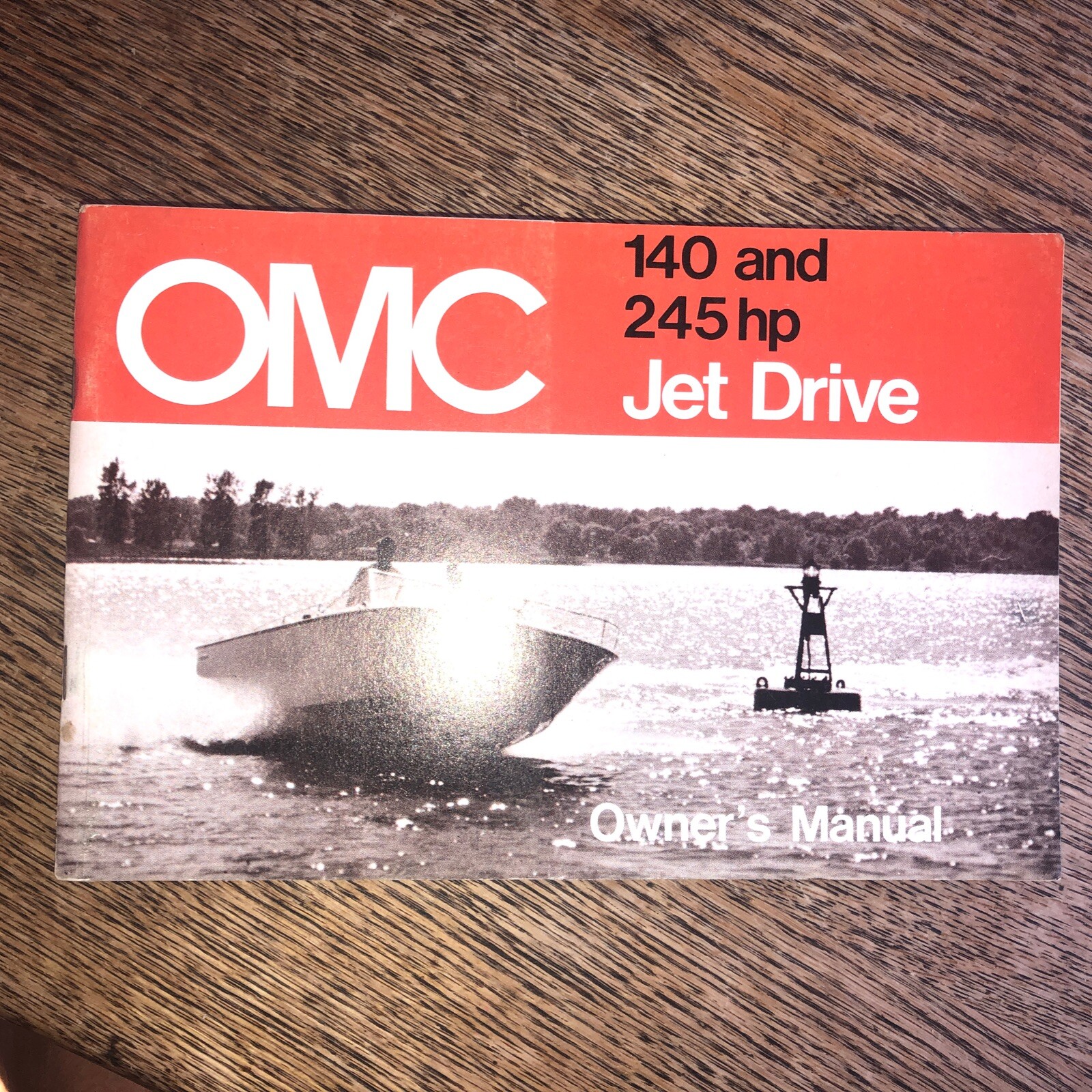 1972 OMC JET DRIVE 140 & 245 HP SERVICE MANUAL P/N 980319 | eBay