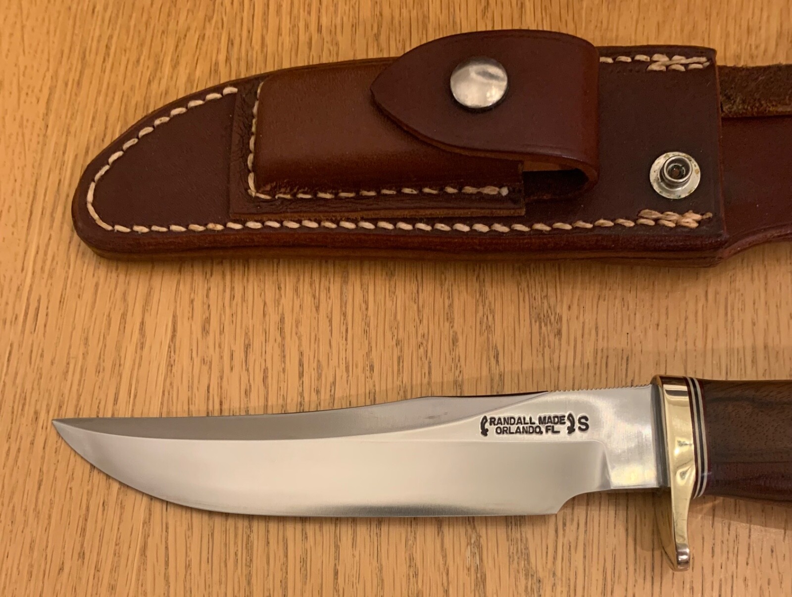 BEAUTIFUL VINTAGE RANDALL #12-6 SS KNIFE W/ SHEATH NEVER USED BRST2 | eBay