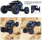 RC Monster Truck 4WD 1:18 Off-Road Vehicle 2.4G Remote Control Buggy ...