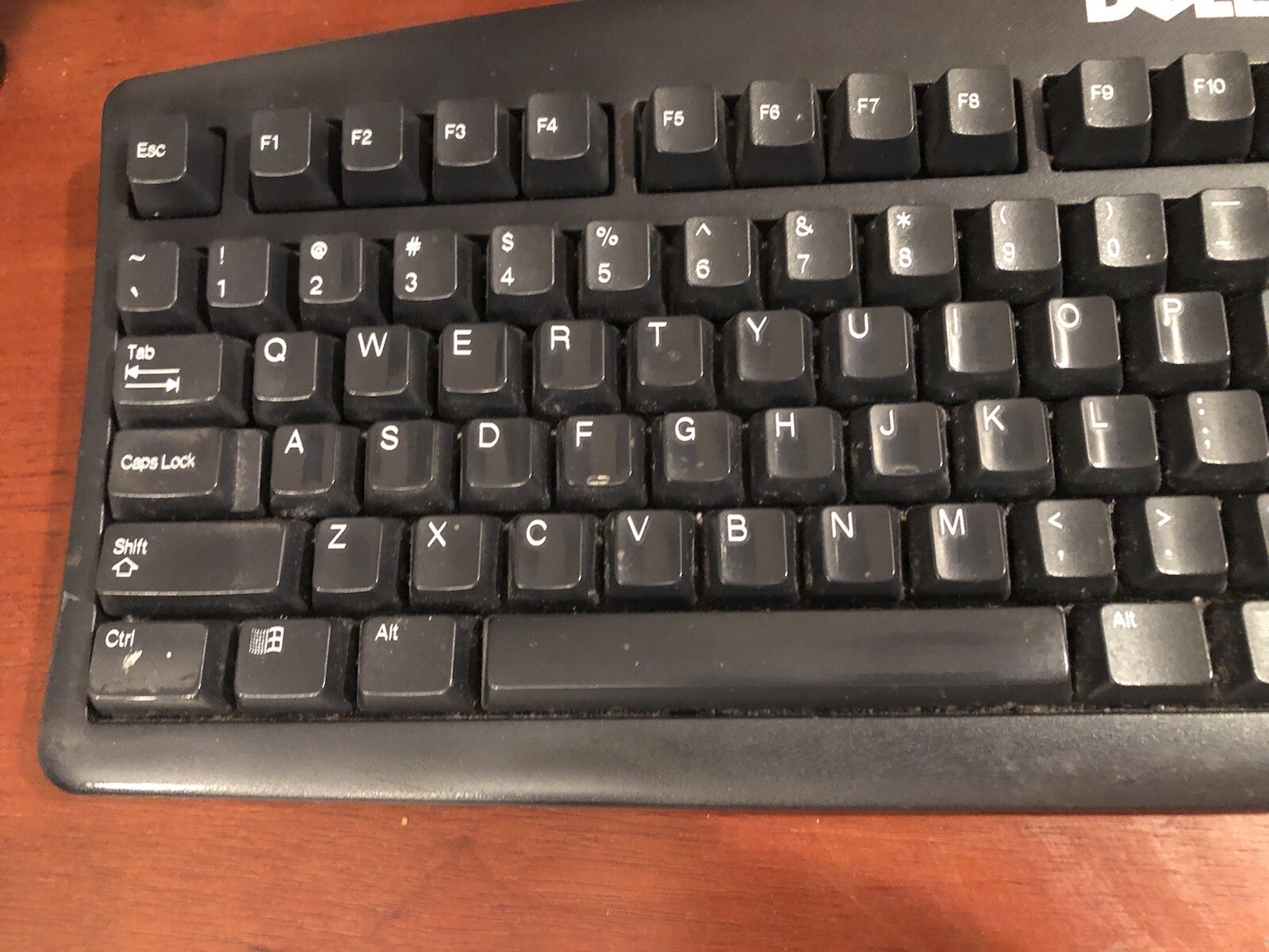 CLICKY Dell KEYBOARD ~ DELL SK-8110 Black PS/2 Wired Keyboard ~ 07N242 ...