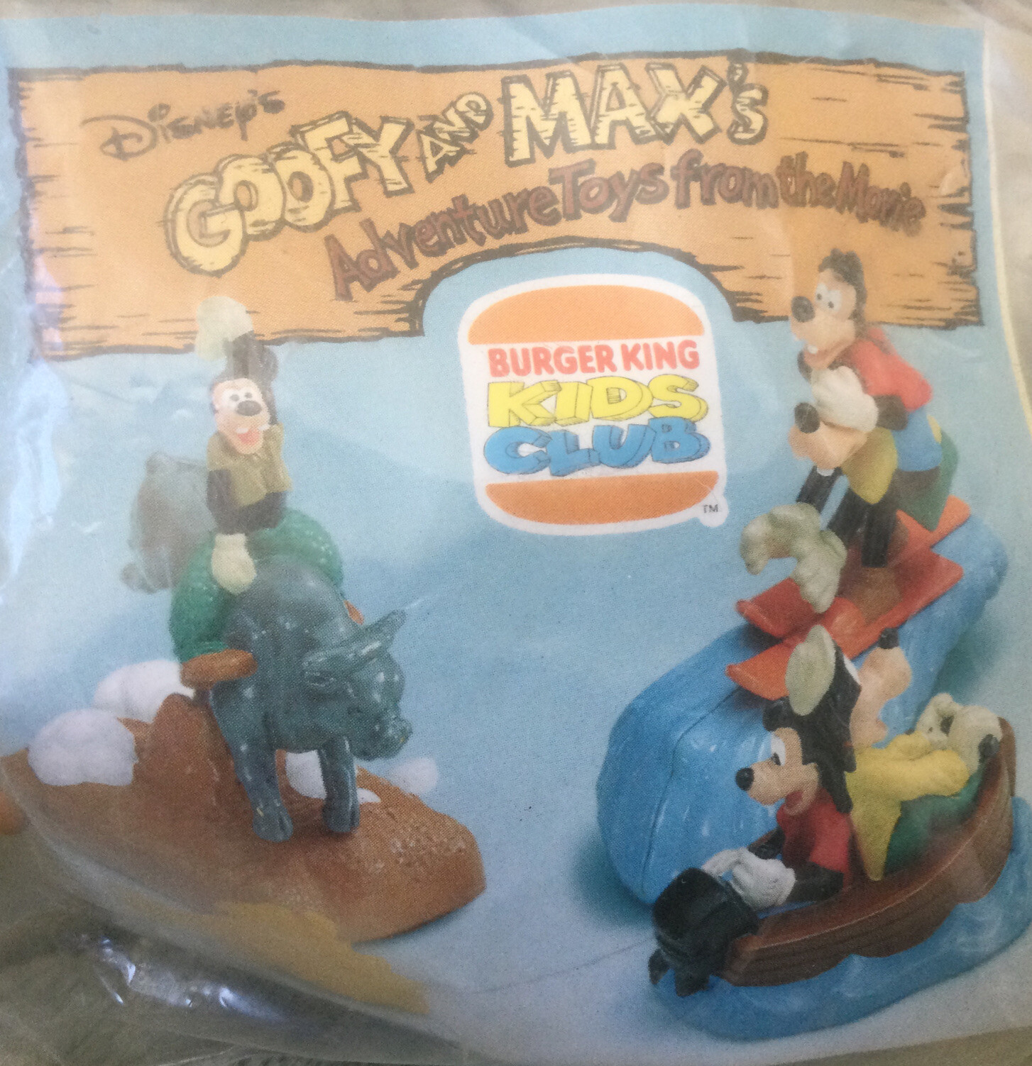 1994 Goofy on yellow car-Goofy & Max's Adventures-Burger King | eBay
