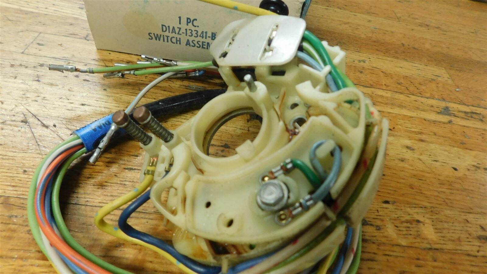 NOS 1970 FORD MUSTANG OR MACH 1 TILT STEERING COLUMN TURN SIGNAL SWITCH ...