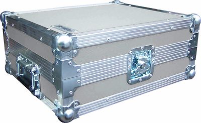 Technics SL1210 Turntable DJ Deck Swan Flight Case (White Rigid PVC ...